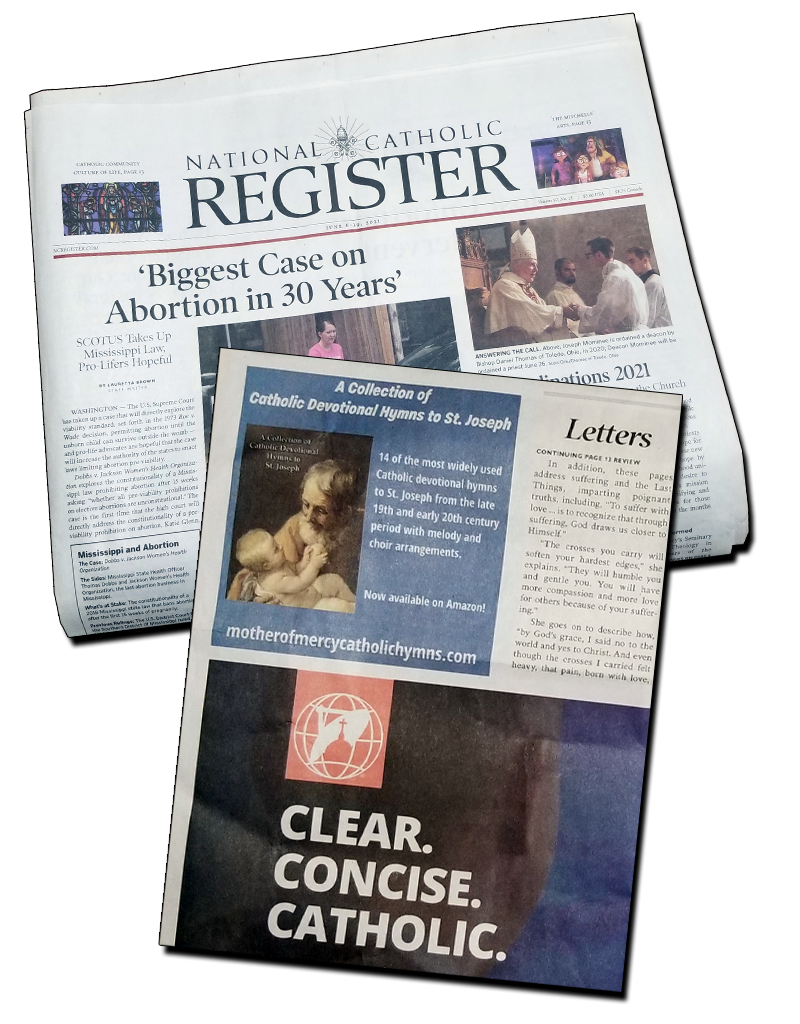 National Catholic Register Showcases Hymns to St. Joseph - Mother of ...