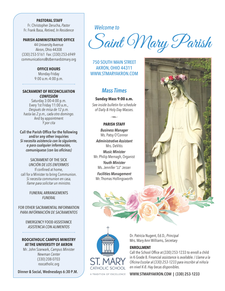 St. Mary Parish May Crowning - Mother of Mercy Catholic Hymns