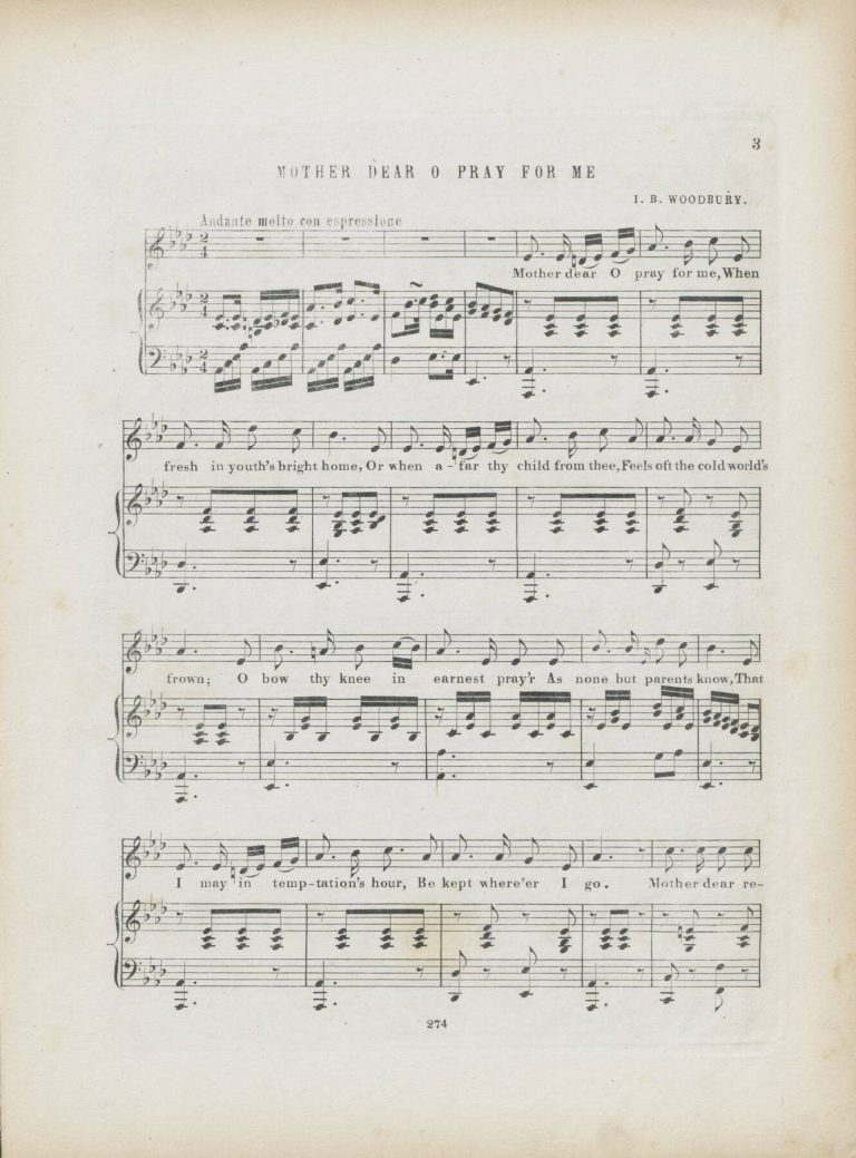 Mother Dear, O Pray for Me - Mother of Mercy Catholic Hymns