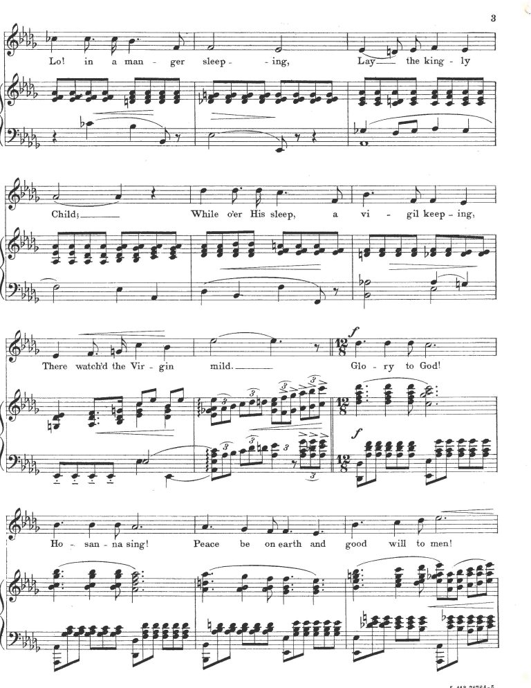 The New Born King - Mother of Mercy Catholic Hymns