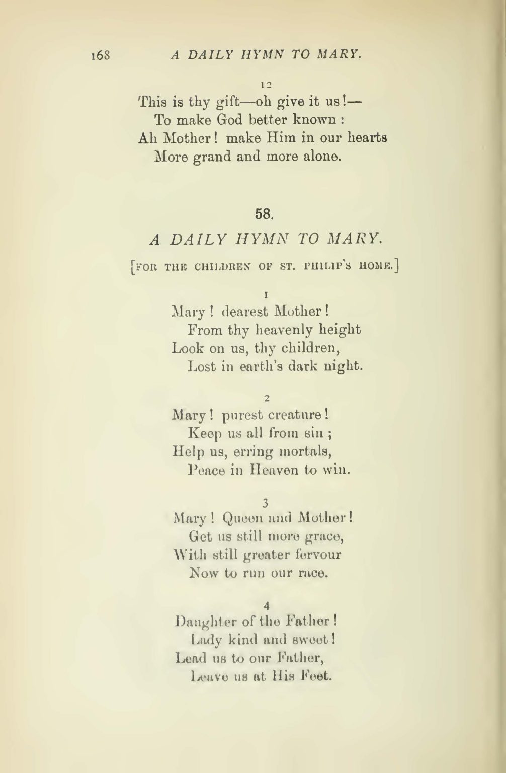 Mary! dearest Mother! - Mother of Mercy Catholic Hymns