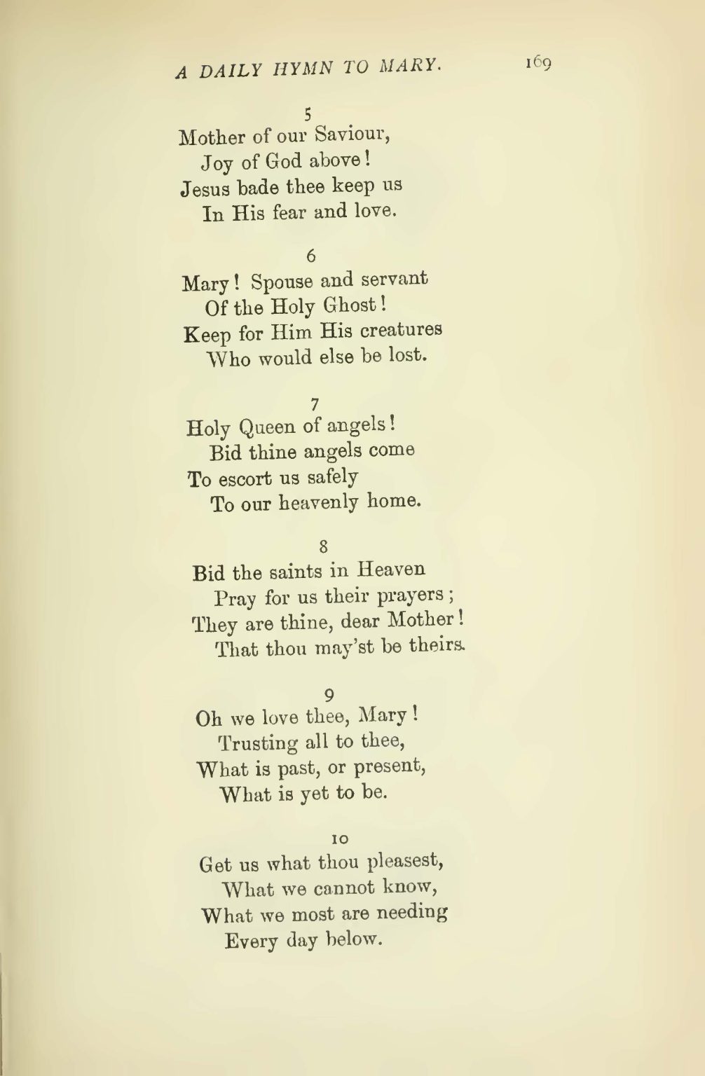 Mary! dearest Mother! - Mother of Mercy Catholic Hymns
