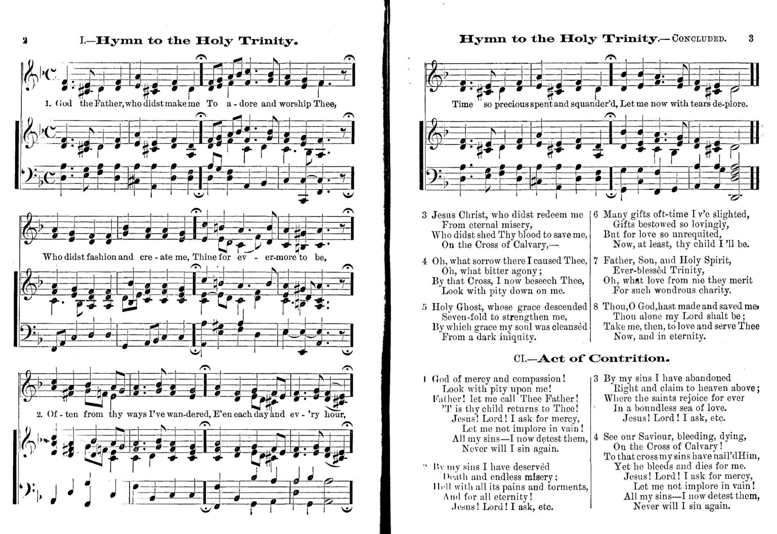 God of Mercy and Compassion - Mother of Mercy Catholic Hymns