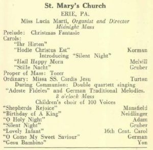 Silent Night - Mother of Mercy Catholic Hymns